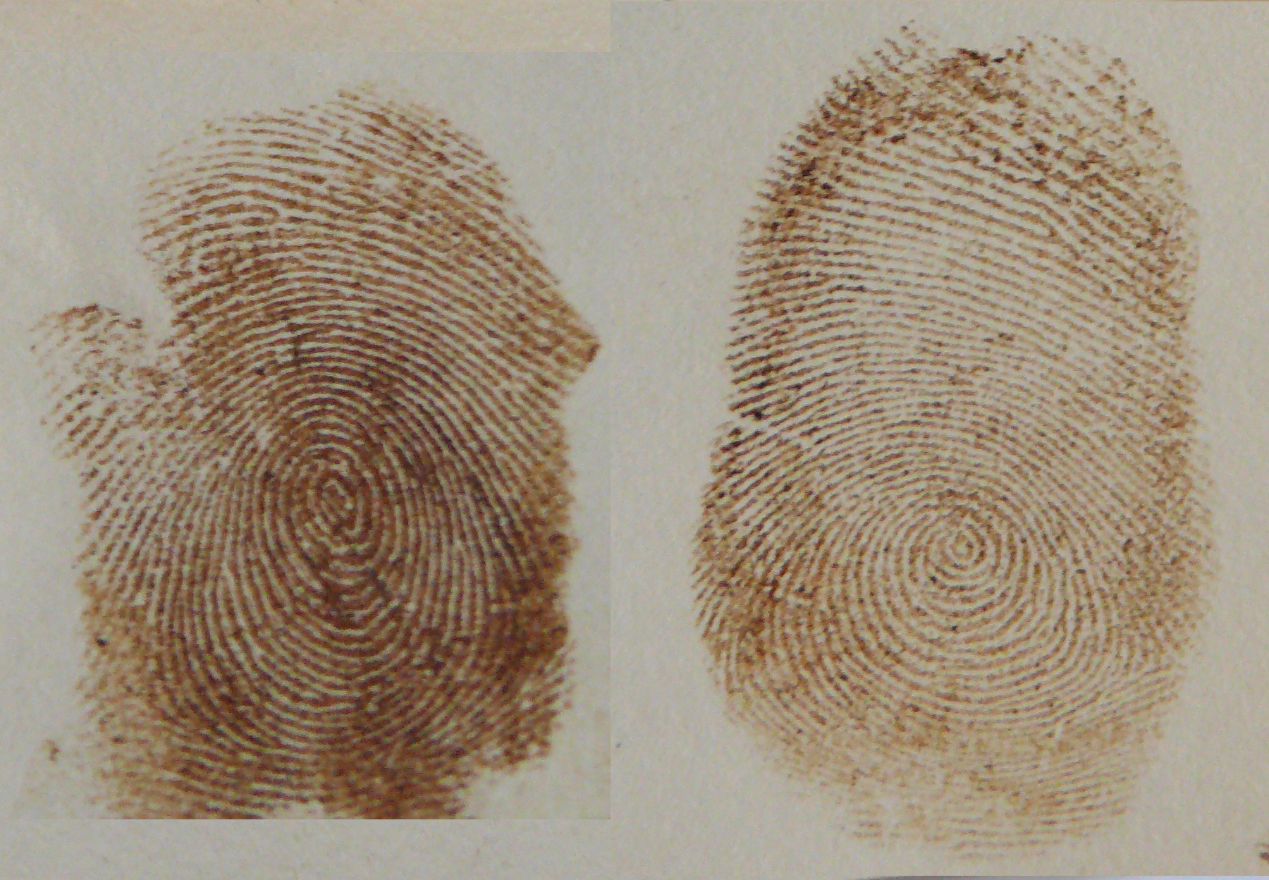 Development Fingerprints: Iodine Fuming
