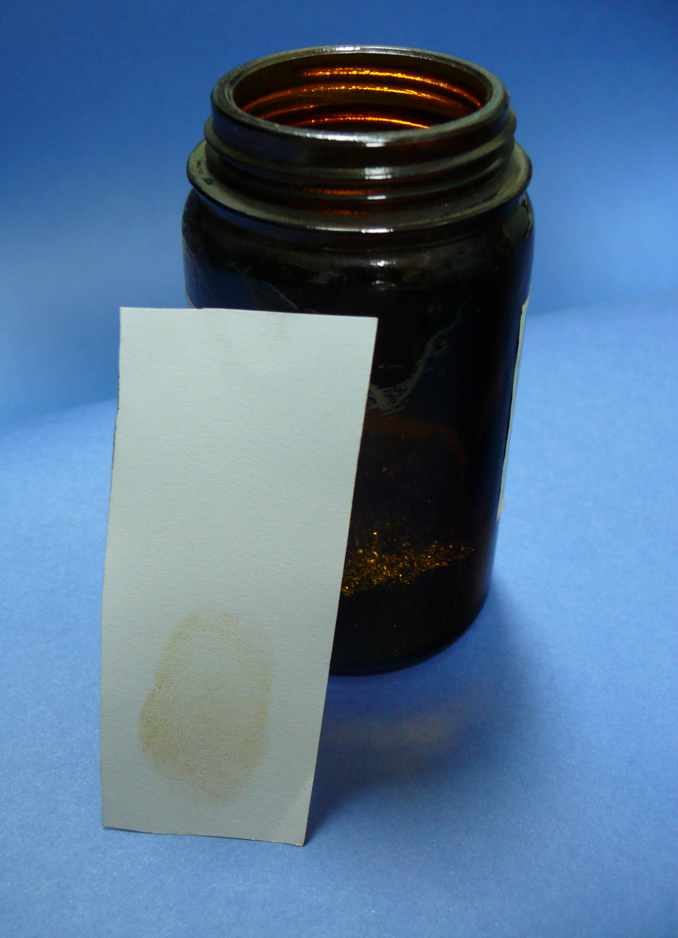 Development Fingerprints: Iodine Fuming
